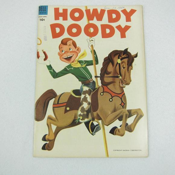 Other | Vintage 1954 Howdy Doody Comic Book 27 March April Dell Golden Age Rare | Poshmark